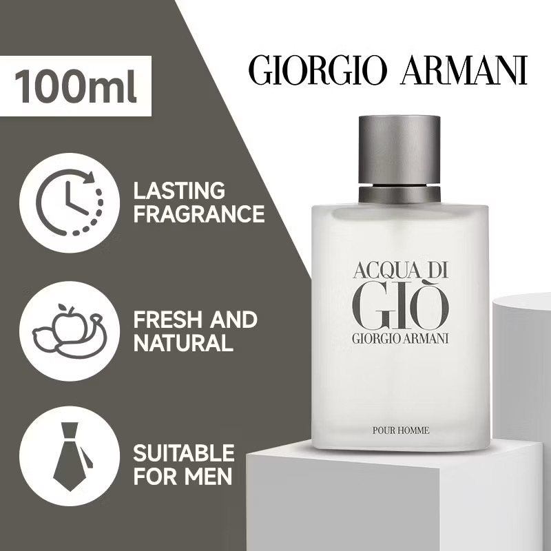 Acqua di Gio Pour Homme 100ml Men’s Eau de Toilette – Iconic Aquatic ...