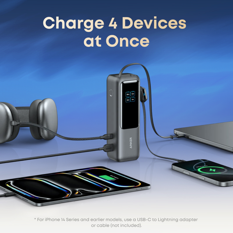 [SWELDO SALE]Anker Laptop Power Bank, 25,000mAh Portable Charger with ...