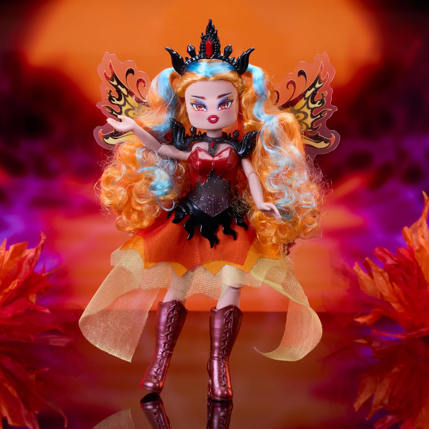ROYALE HIGH 9" Doll SERIES 2 -Demi The Ice Fairy, Emberlynn The Fire ...