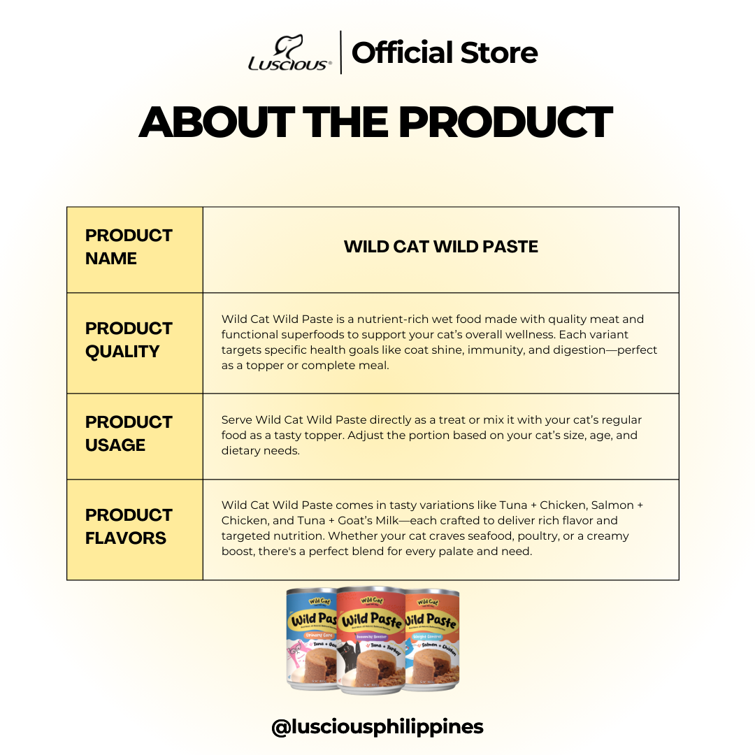 Wild Cat Premium Wild Paste Cat Wet Food Can Organic Cat Wet Food Meal ...