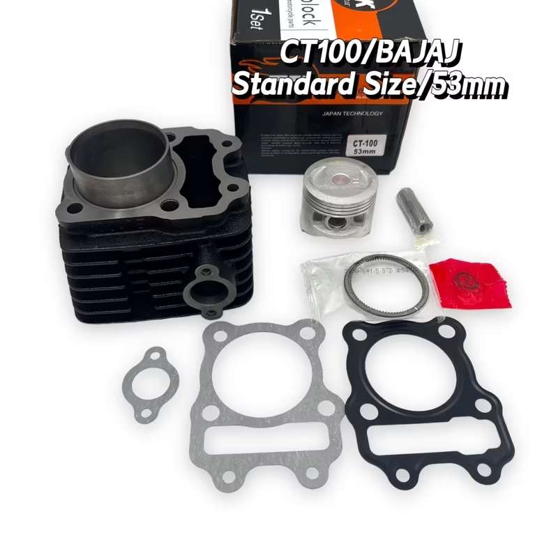 CYLINDER BLOCK CT100 / BAJAJ STD 53MM | Shopee Philippines