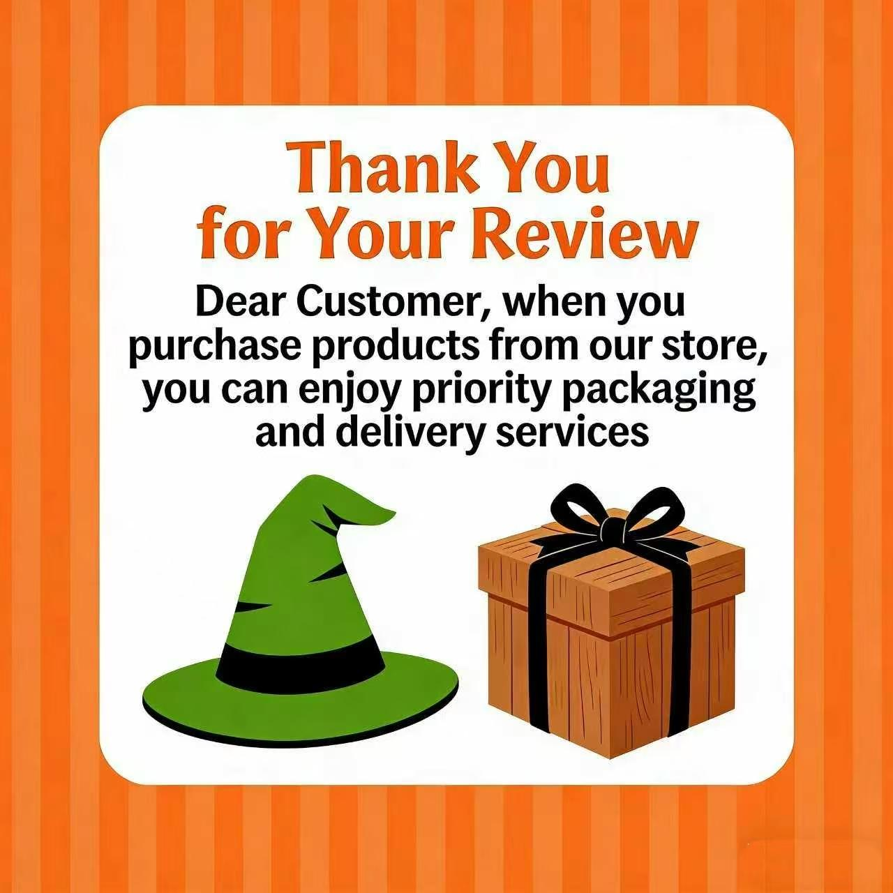 Free Gift Freebie Only – Thank You for Your Review Card | Shopee ...