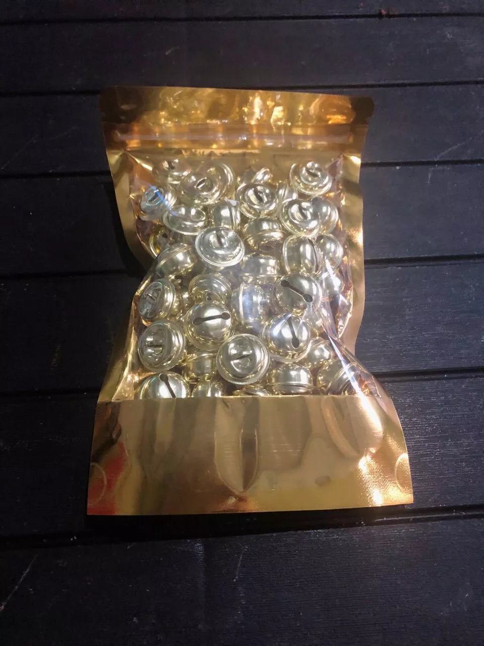 10-50pcs 20mm Christmas Jingle Bells Cat Eye Small Bells DIY Jewelry ...