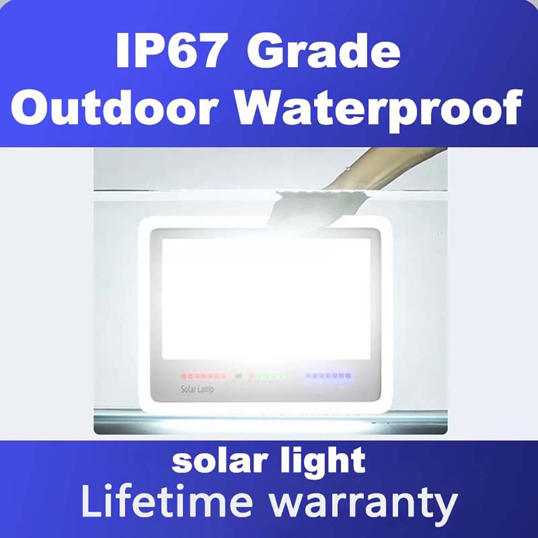 10000W Solar Light With Solar Panel Outdoor Waterproof Solar LED ...