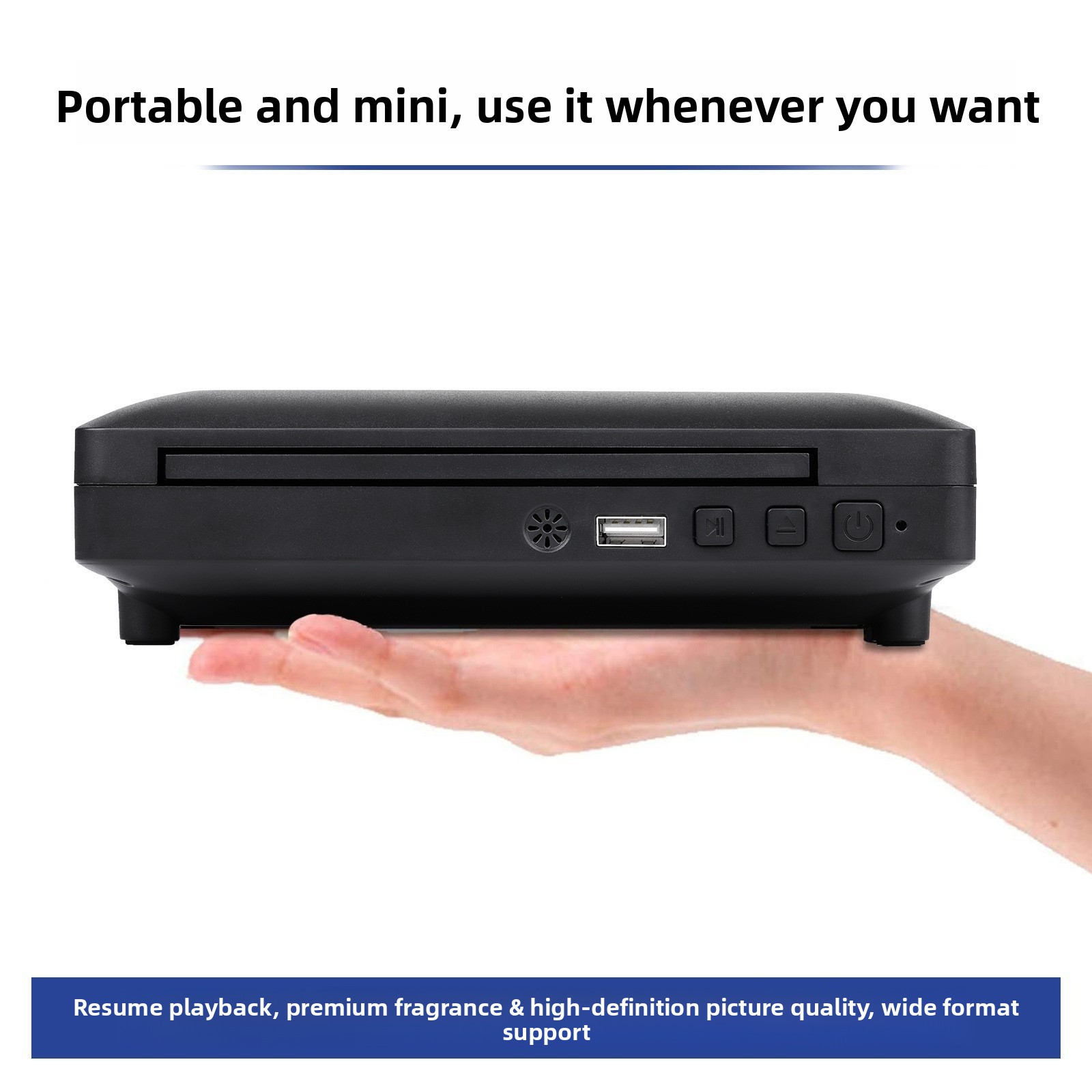 Mini Home DVD VCD CD EVD Player Full Format HD Disc Player | Shopee ...