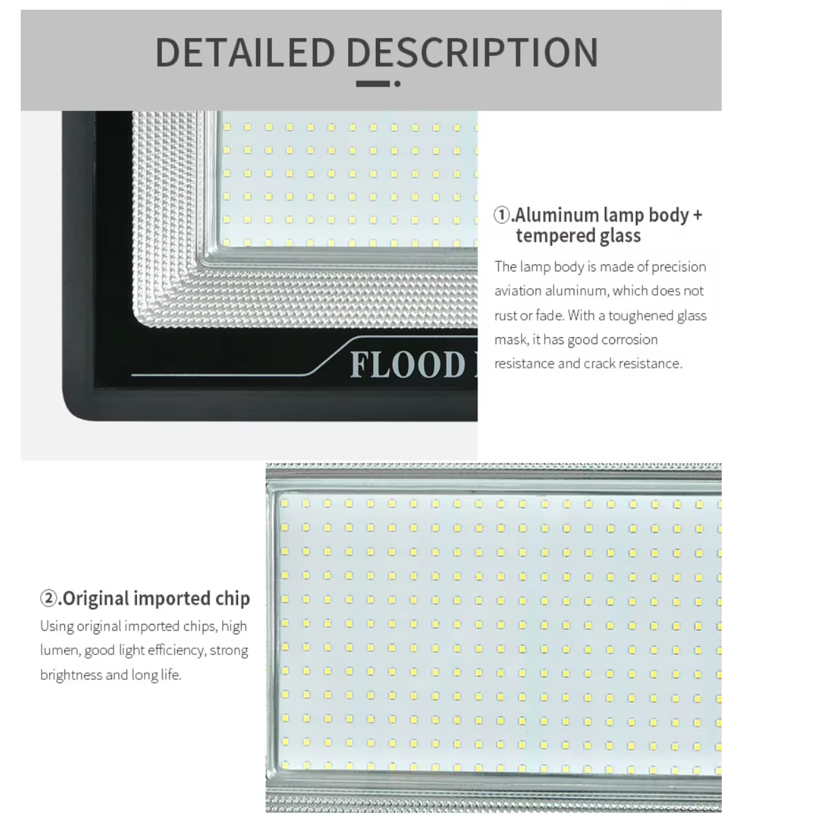 WHS 300W 400W & APPLE 300W 400W 500W 600W LED Flood Light IP66 ...