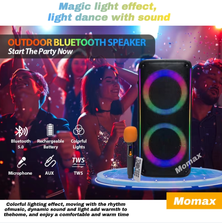 BTS-1989 16 inch outdoor Karaoke sound system Bluetooth Speakers with ...