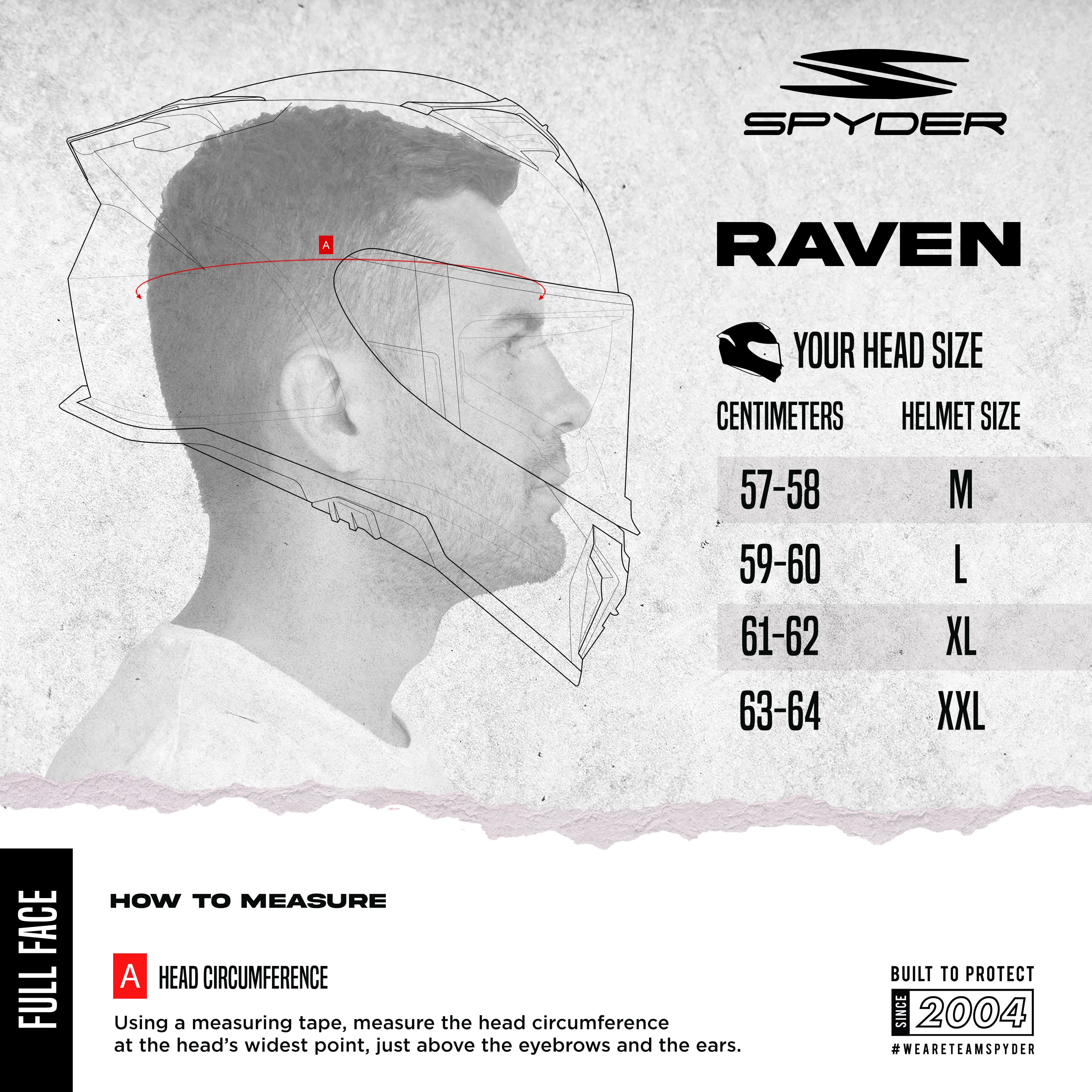 Spyder RAVEN PD S0 V2 Full Face Dual Visor Motorcycle Helmet | ECE ...
