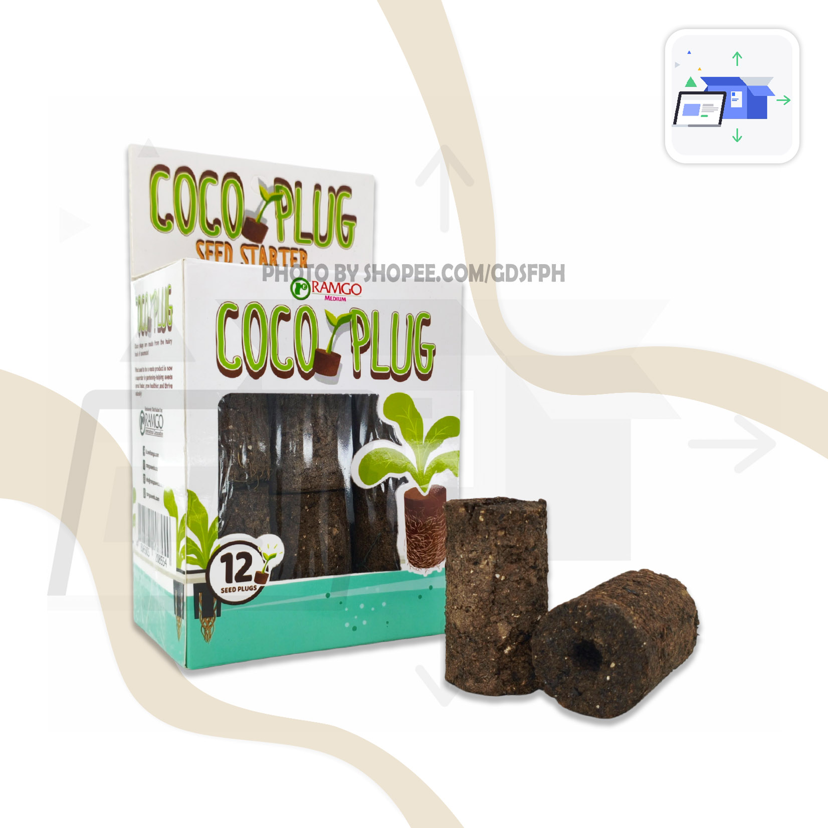 Ramgo Coco Plug 12 Seed Plugs gds41207 | Shopee Philippines