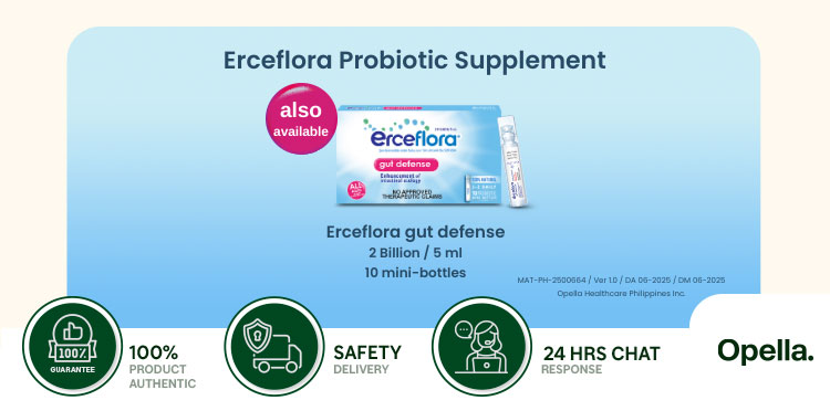 Erceflora Gut Restore Probiotic Gut Balance Support Supplement For Kids ...