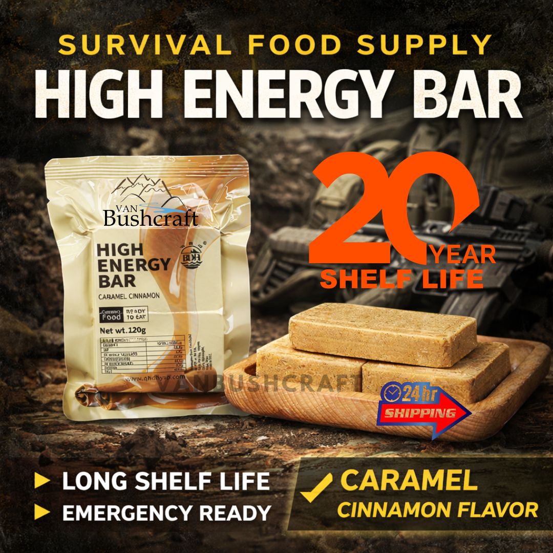 MRE High Energy Bar Biscuit 20 Years Shelf Life Emergency Food Rations ...