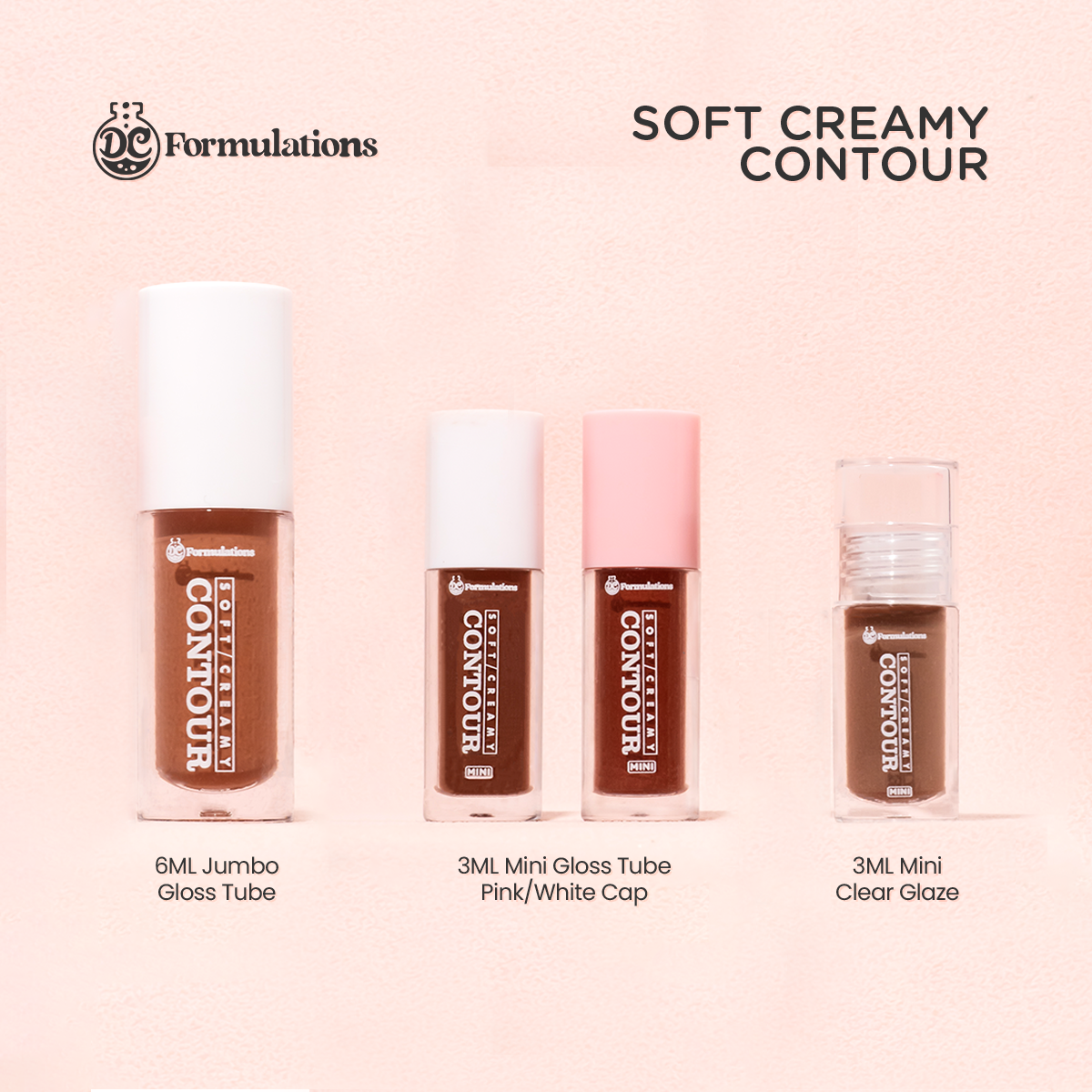Soft Creamy Contour MINI - DC Formulations 01 small travel size soft ...