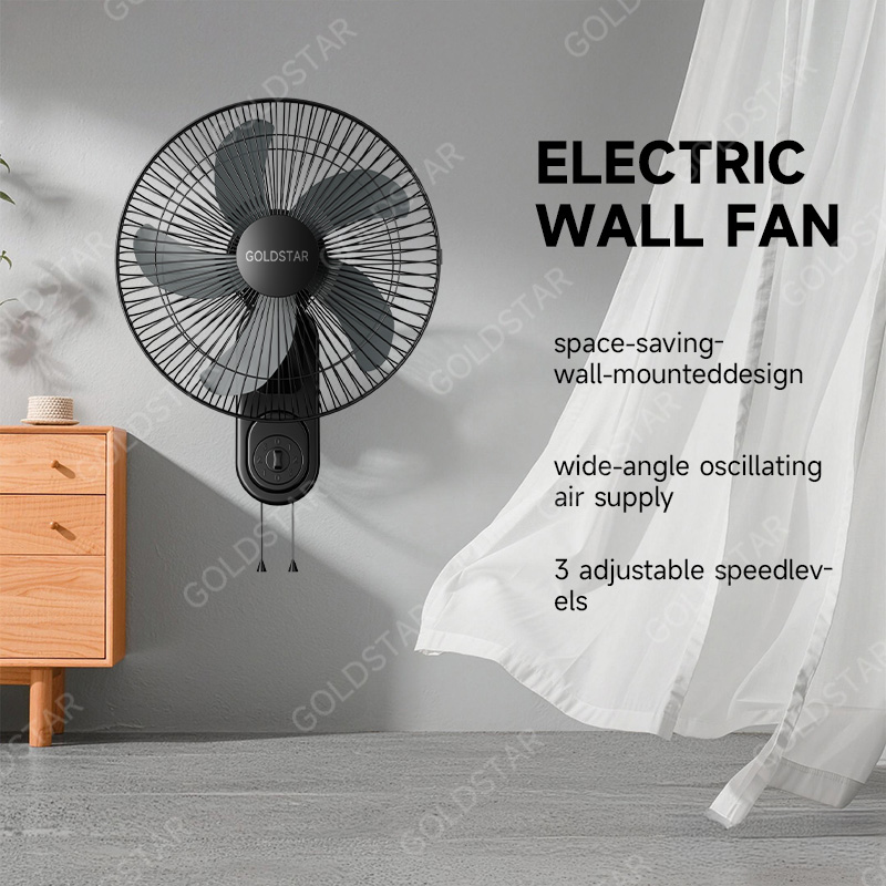 GoldStar Powerful Wall Fan Electric Fan 2026UpgradeVersion 5 Blades ...