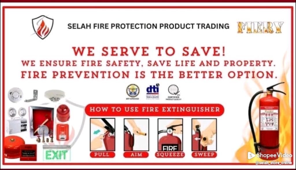 10lbs Dry Chemical Fiery Brand Fire Extinguisher | Shopee Philippines