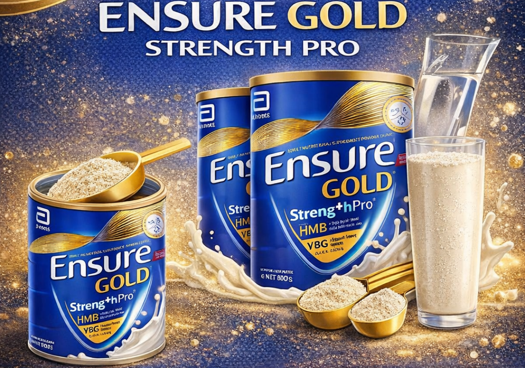 【EXP:2027】50% OFF Ensure Gold With Streng+hPro Vanilla 800g With HMB ...