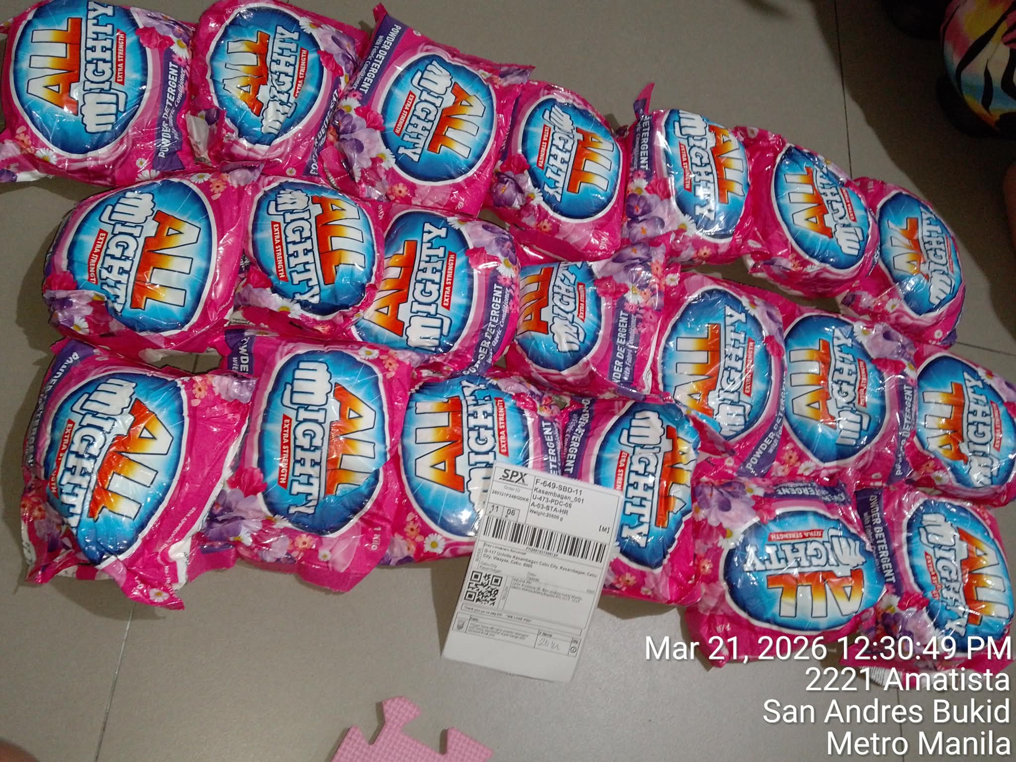 10kgs -(5kilo) Allmighty powder detergent with fabric conditioner super ...