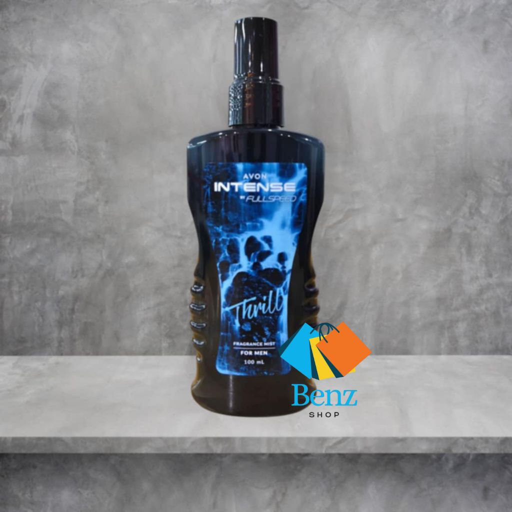 AVON PERFUME INTENSE by FULL SPEED FRAGRANCE MIST FOR MEN 100ml ...