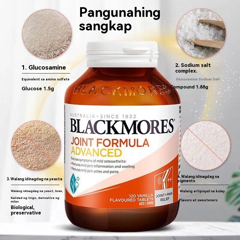 Blackmores Joint Formula Advanced Agility 120 Tablets Vanilla Scent ...