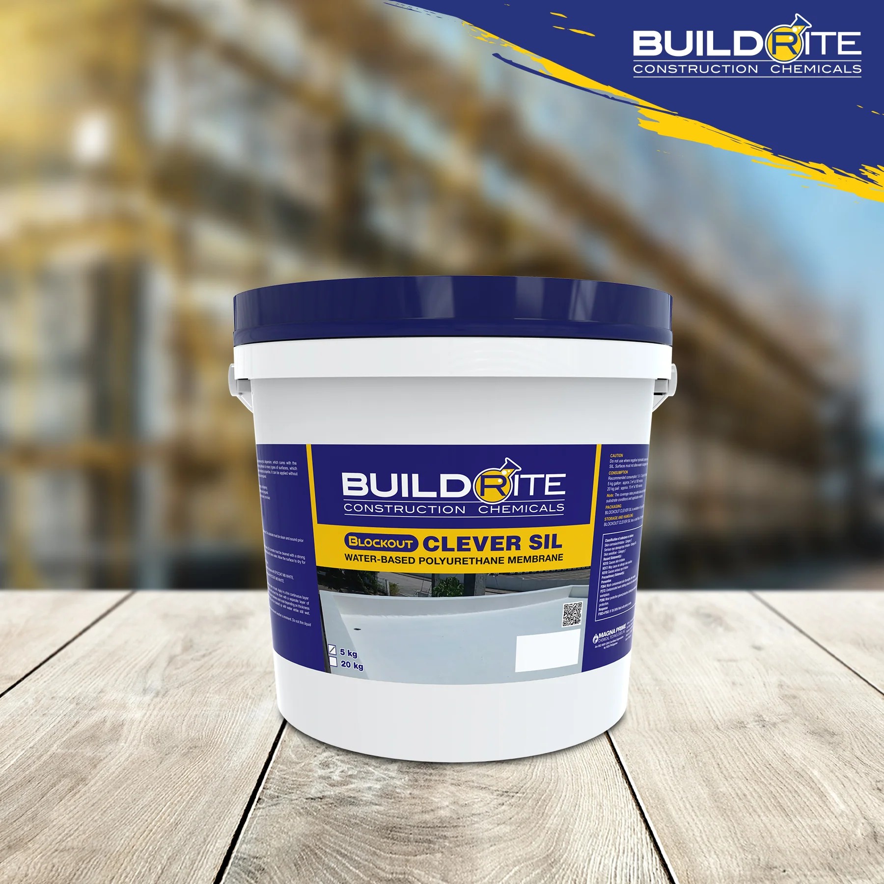 BUILDRITE CLEVER SIL (Gallon-White) ALIPHATIC Polyurethane Dispersion ...