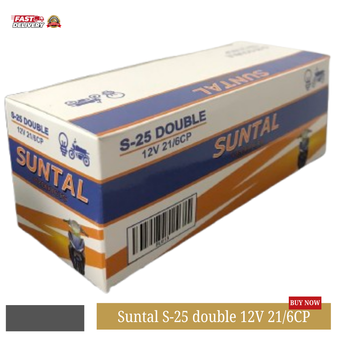 SUNTAL S-25 DOUBLE TAIL LIGHT BULB 12V 21/6CP (Per Piece) | Shopee ...