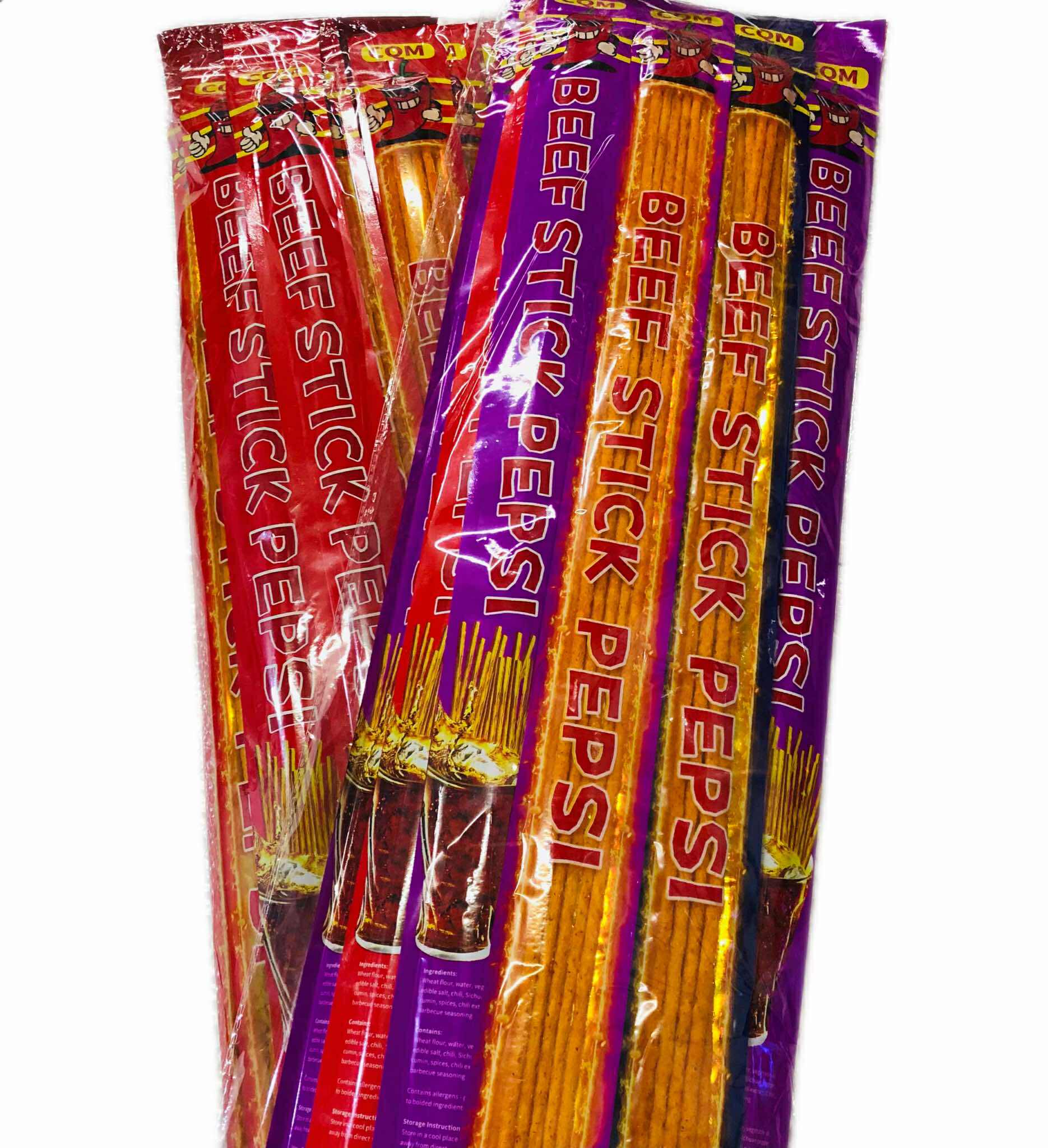 30PCS/1PACK CQM BEEF STICK PEPSI Fragrant And Crispy Hot Spicy | Shopee ...