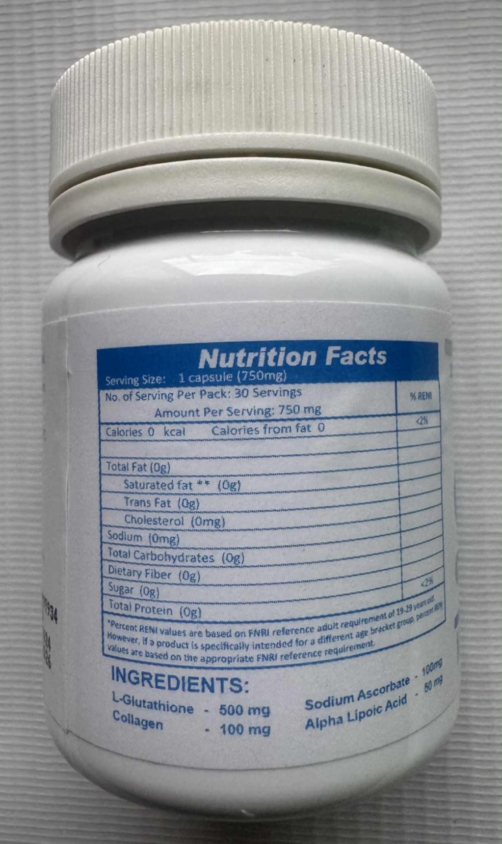 (ONE OPTI)OPTI WHITE GLUTATHIONE PLUS COLLAGEN FOOD SUPPLEMENT 30 ...