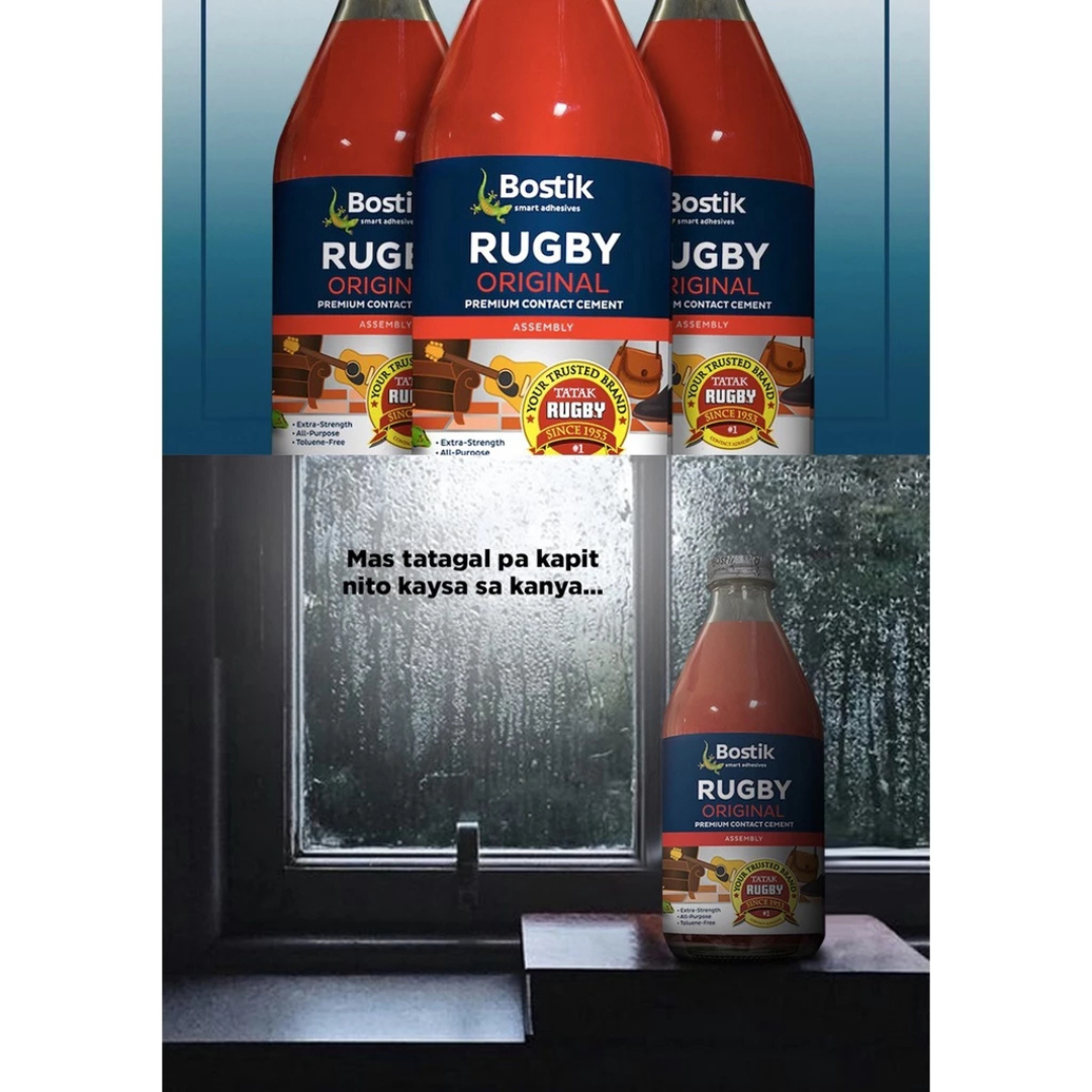 BOSTIK RUGBY PREMIUM RUBBER CONTACT CEMENT HIGH STRENGTH ADHESIVE ...