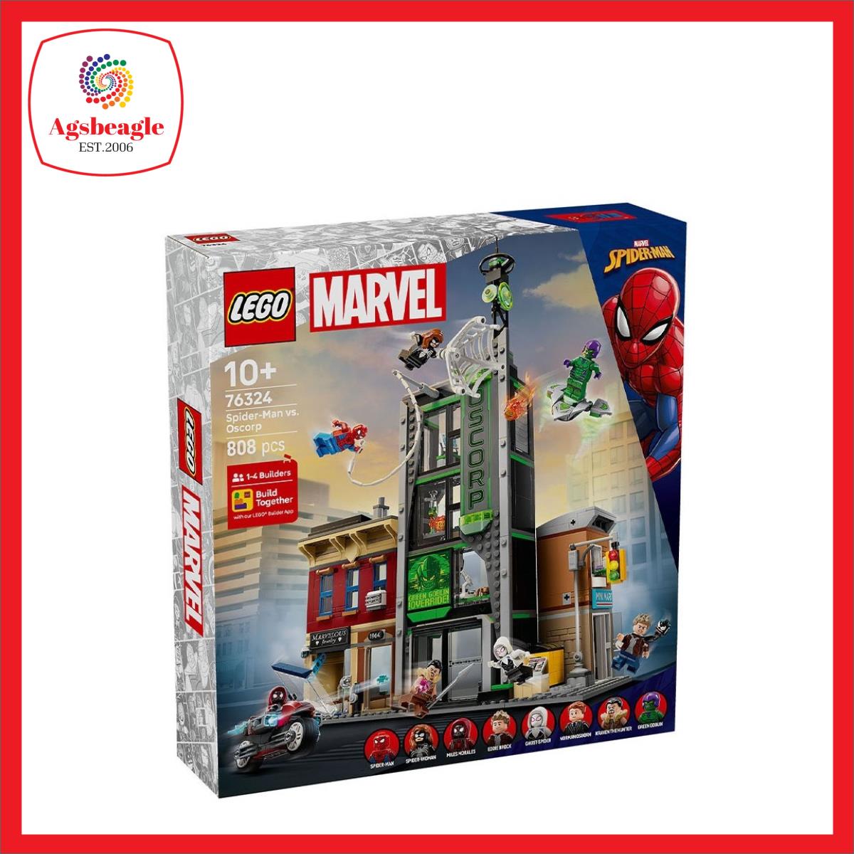 Lego Marvel 76324 Spider Man vs Oscorp (2025) | Shopee Philippines