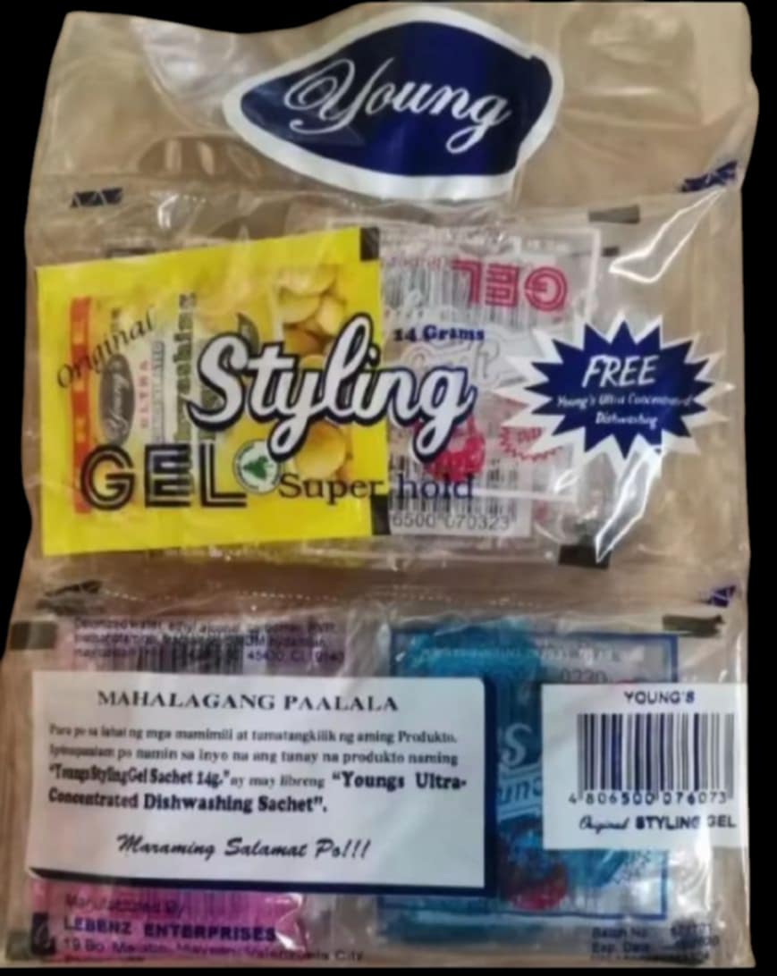 Young Styling gel ( 1 pack/12 pcs) | Shopee Philippines