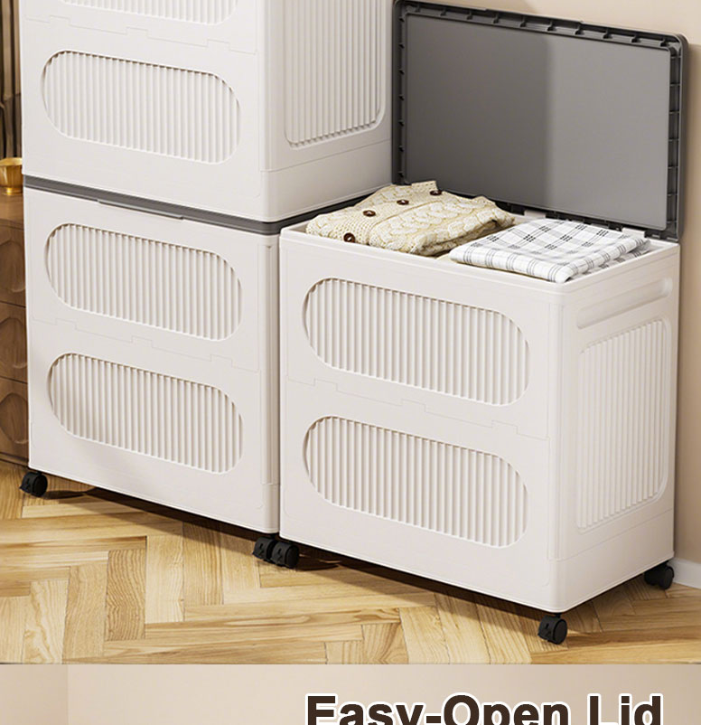 Multifunctional Ultra Large Capacity Foldable Clothing Storage Box with ...