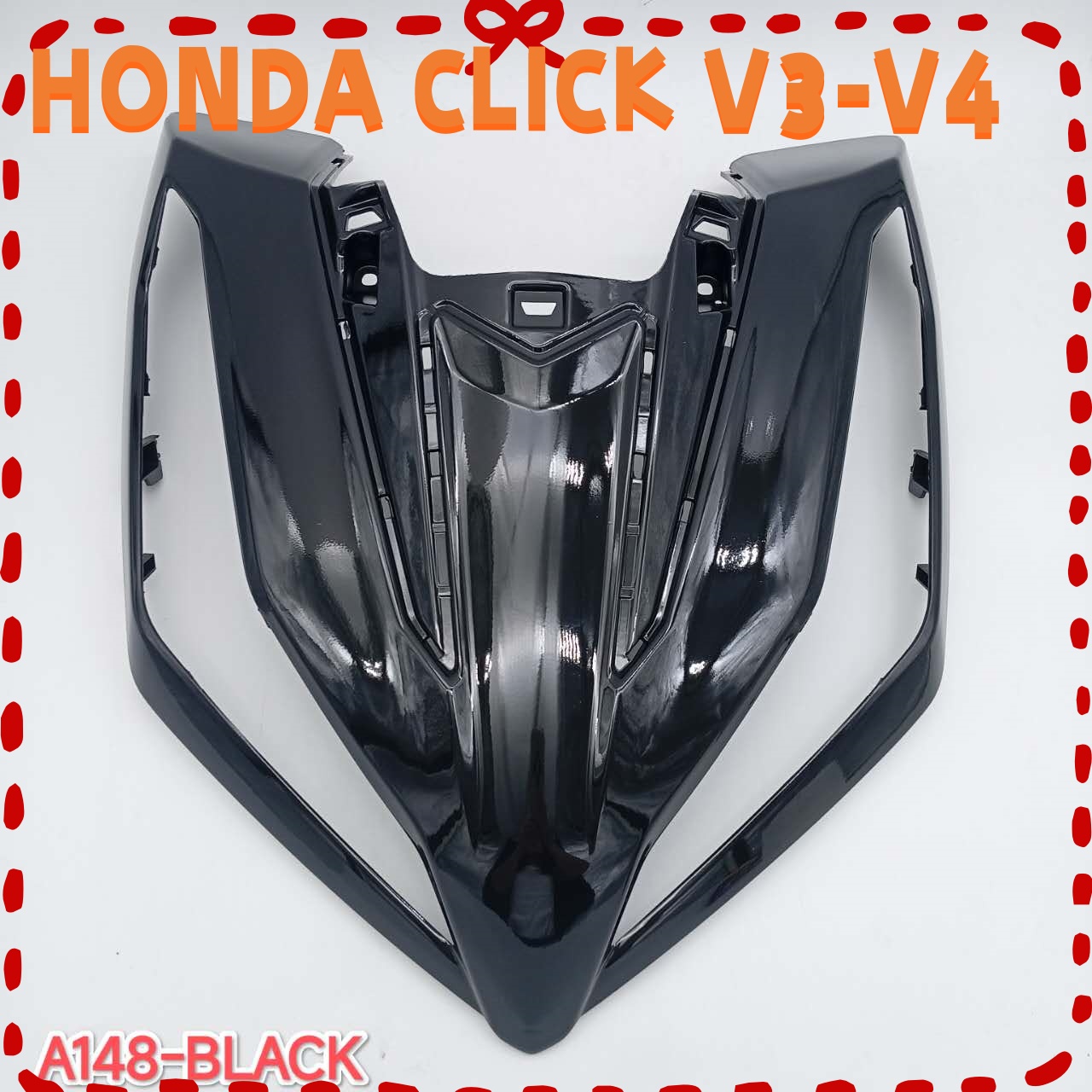 Honda Click V3 V4 Front Cover Panel Fairings Center Cover Honda Click ...