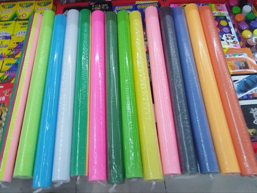 10pcs./roll CARTOLINA School Supplies,note choice color for one color ...