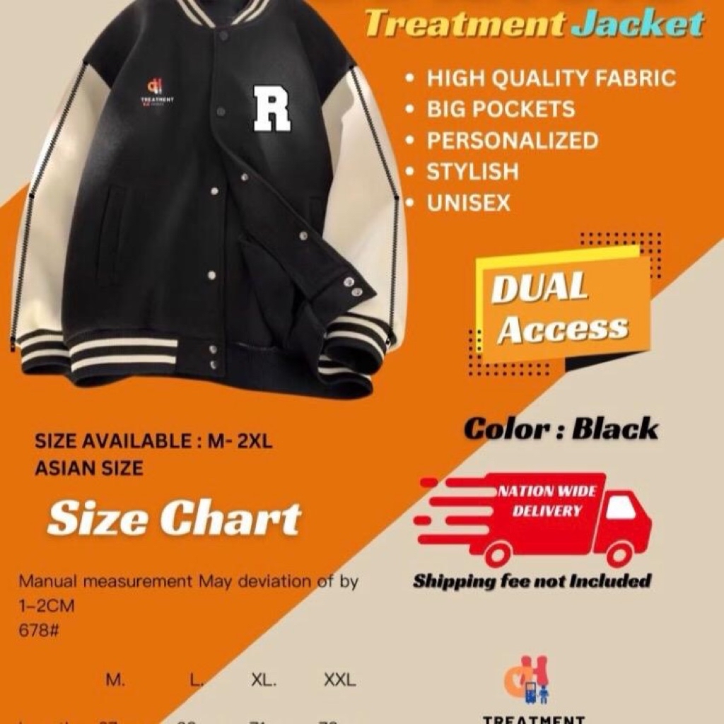 Varsity Treatment Jacket, MADE TO ORDER Dialysis Jackets, DUAL ACCESS ...