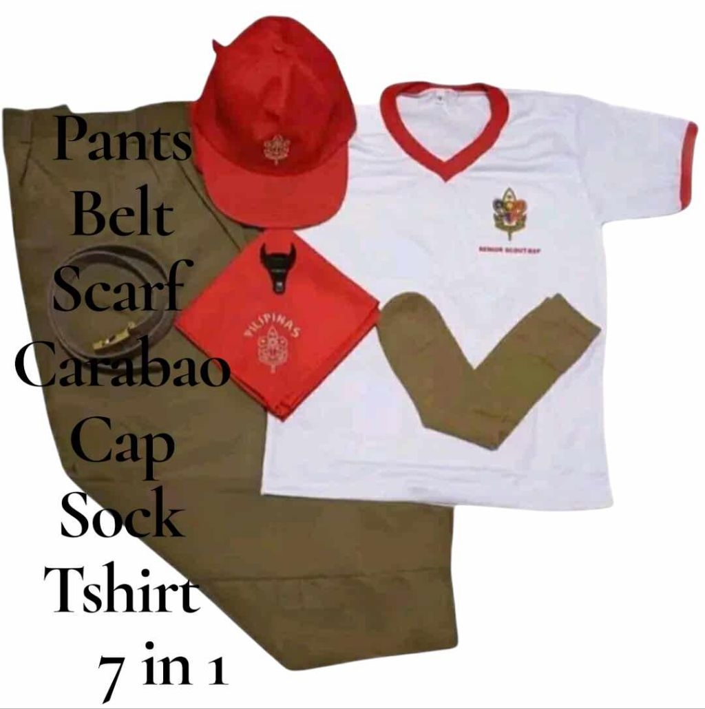 BSP TYPE A & TYPE B 7 in 1 COMPLETE SETS SCOUTING UNIFORM COTTON ...