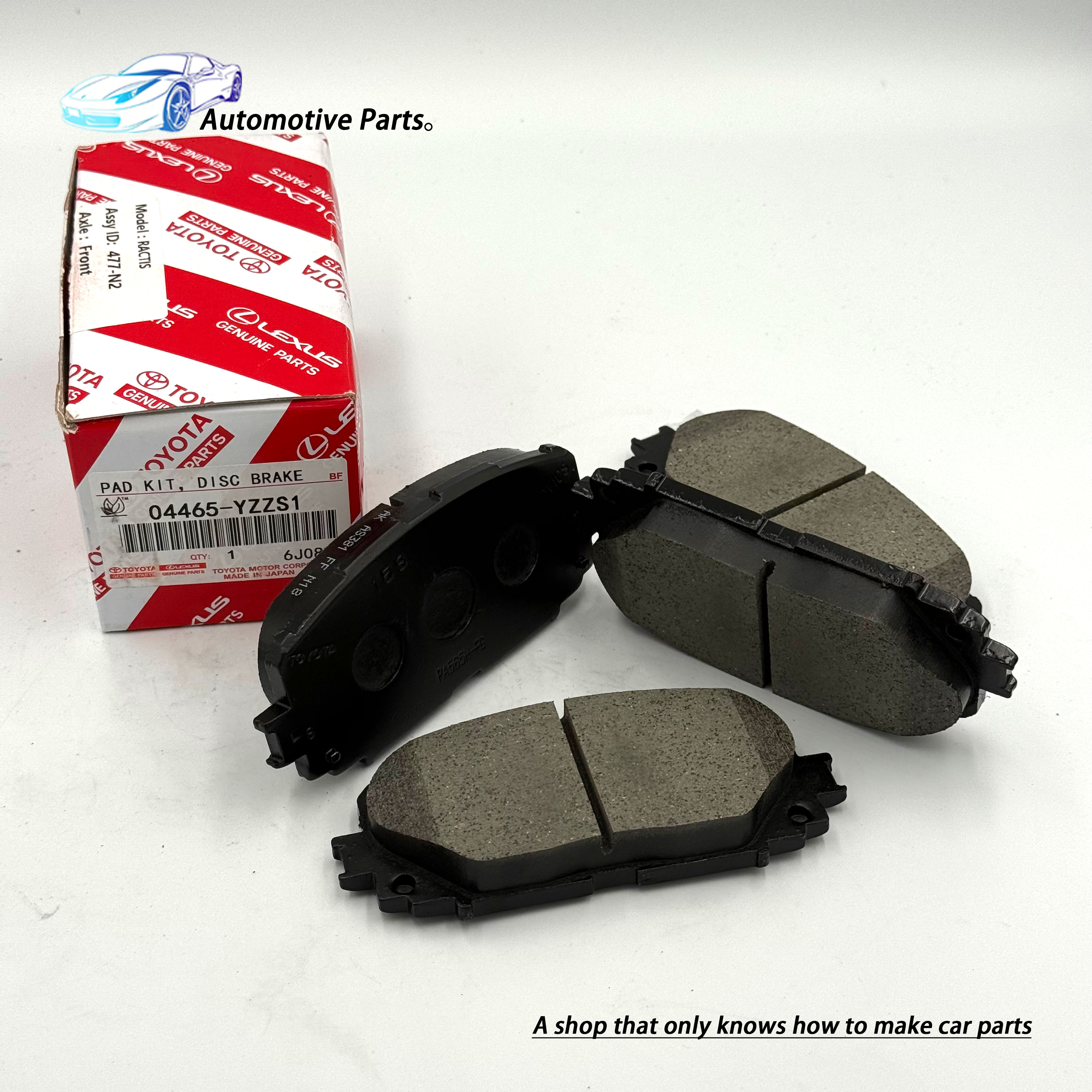 04465-YZZS1 Original Japanese Made Rear Brake Pads For Toyota Vios ...