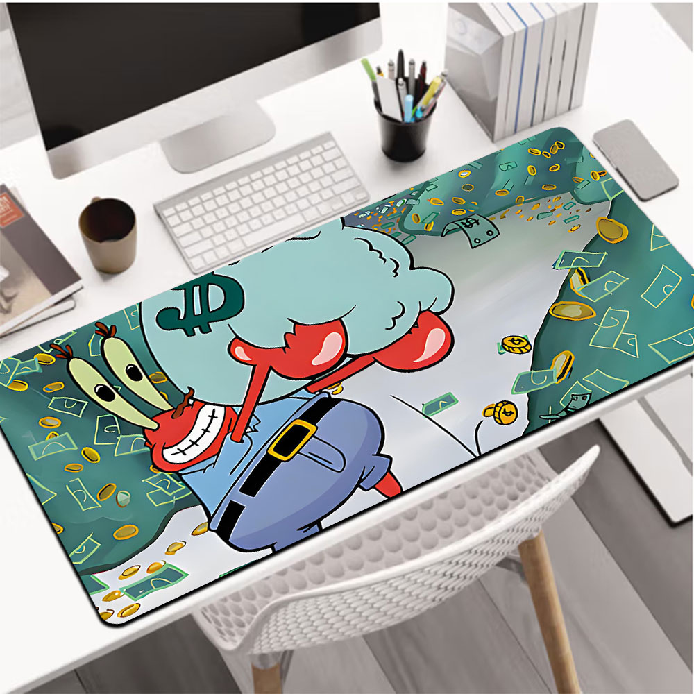 1pc SpongeBob Large Mouse Pad computer mat Desk Mat keyboard mat Office ...