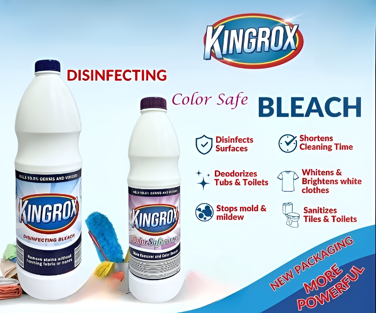 Kingrox Disinfecting Bleach 1L | Shopee Philippines