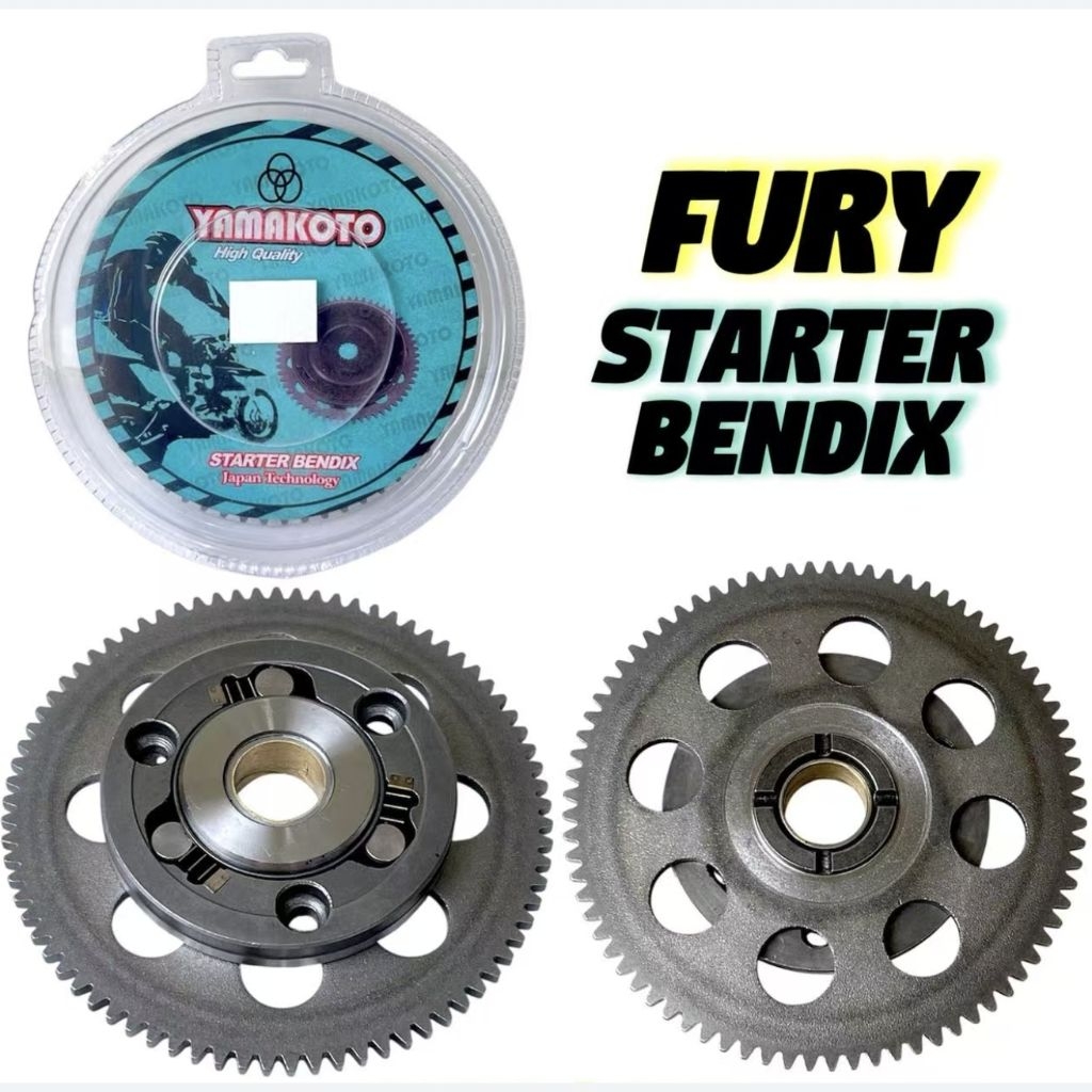 starter bendix drive gear assy skydrive raider 150 fury barako | Shopee ...