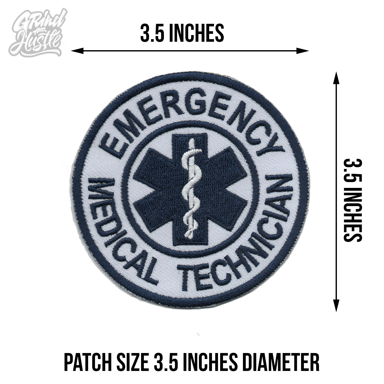 EMS EMT EMR Embroidered Patches - Iron on or Velcro Backing - Emergency ...