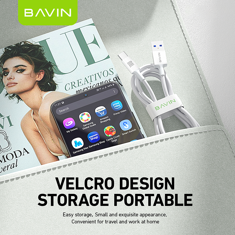 BAVIN CB369 1M / CB261 1.2M 18W USB to Type-C Fast Charging Cable High ...