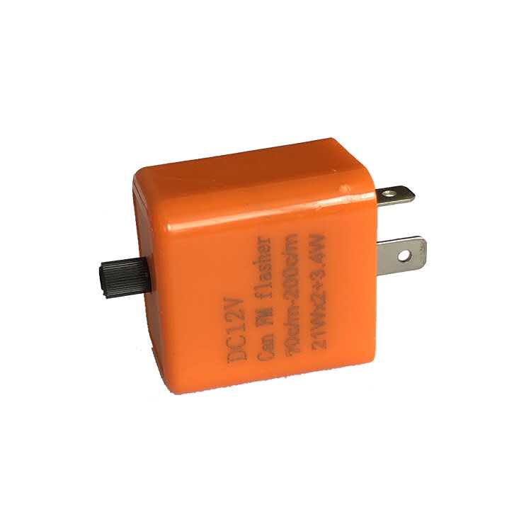 Motorcycle Car 12V External adjustable 2-pin Flasher Relay No Sound ...