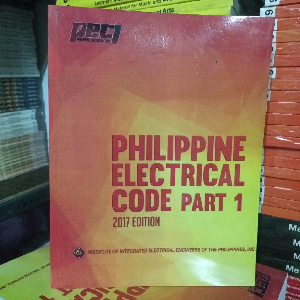 PHILIPPINE ELECTRICAL CODE PART 1 2017 EDITION | Shopee Philippines