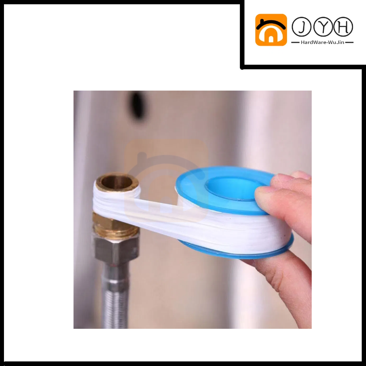 Leak Free PTFE Thread Seal Tape - High Density Teflon Tape for Plumbing ...