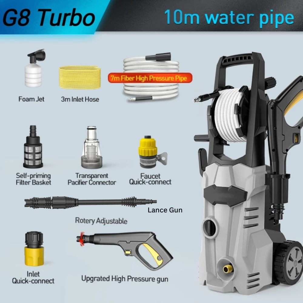 High Pressure Washer G7 turbo/G8 Turbo Waterjet High Pressure Cleaner ...