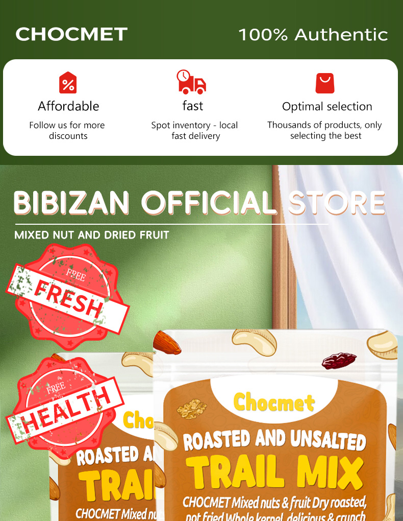 CHOCMET Daily Mixed Nuts And Fruits 10 in 1 Almond Nuts Healthy Snacks ...