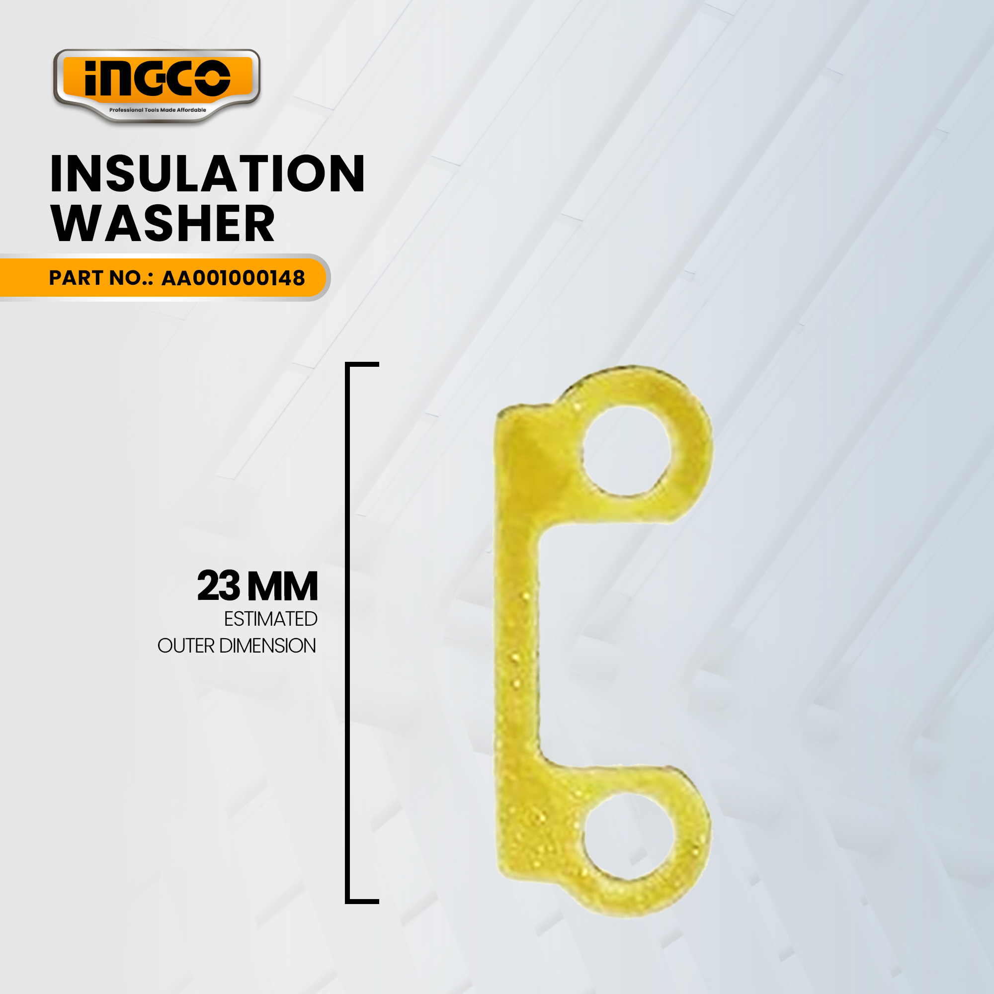 INGCO AA001000148 Insulation Washer for AG900283P Angle Grinder 4" 900W ...