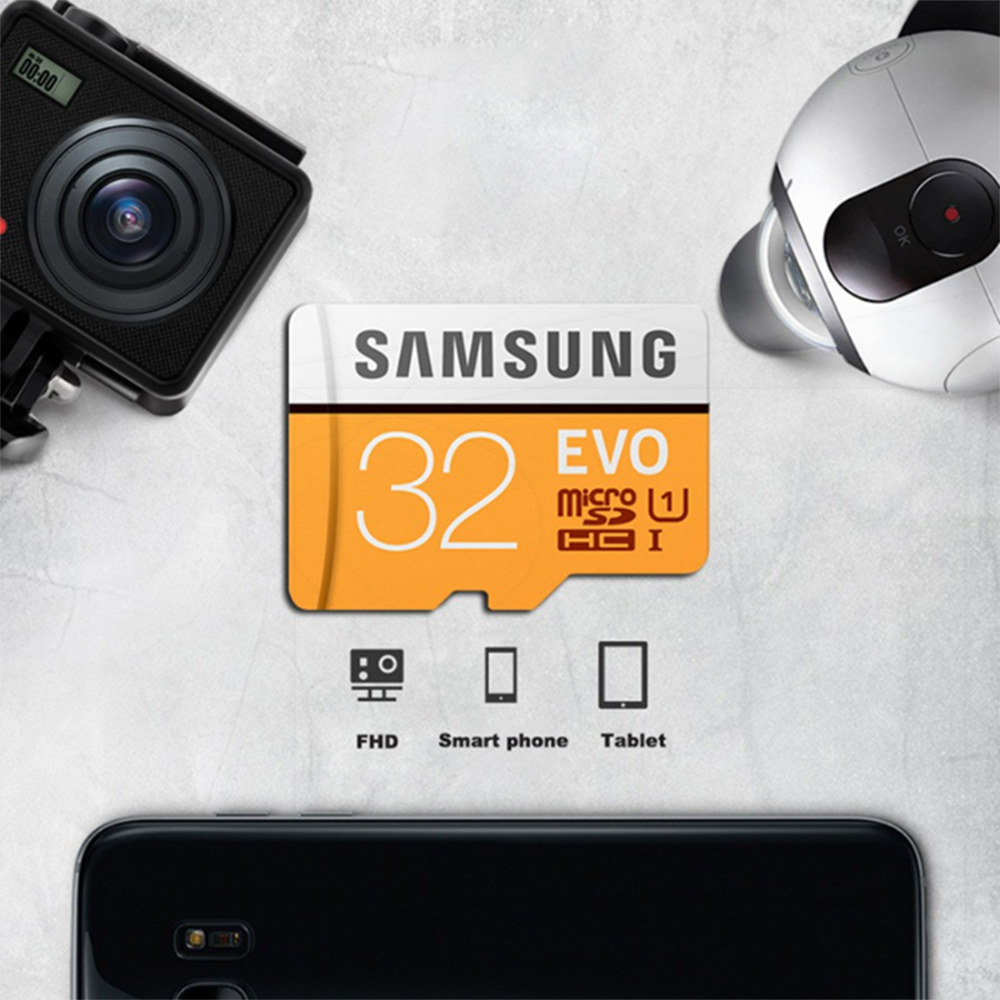 Samsung Evo 128GB 256GB 512GB 1TB Micro SD Card Class 10 UHS-I U3 Memory Card with Adapter ...