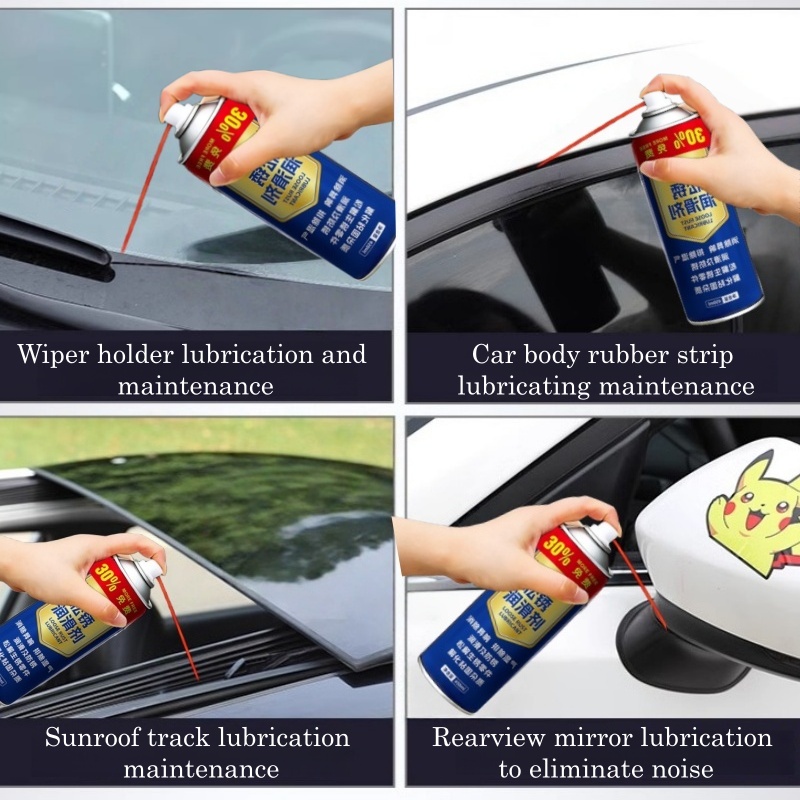 Car Window Lubricant Car Door Noise Elimination Car Door Lubrication ...