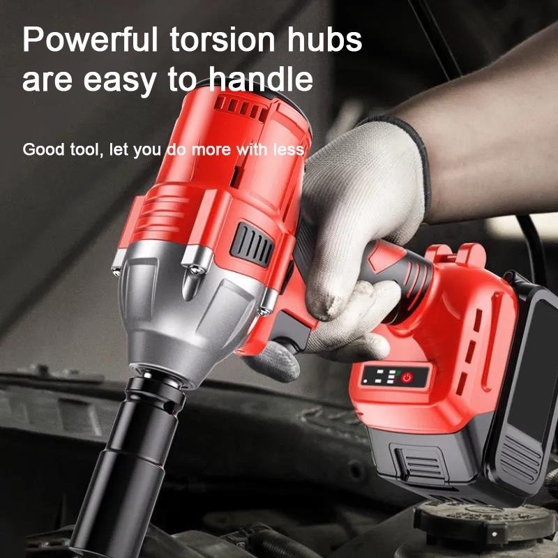 【HOT SALES] 1599VF Electric lmpact Wrench Cordless Brushless Wrench ...