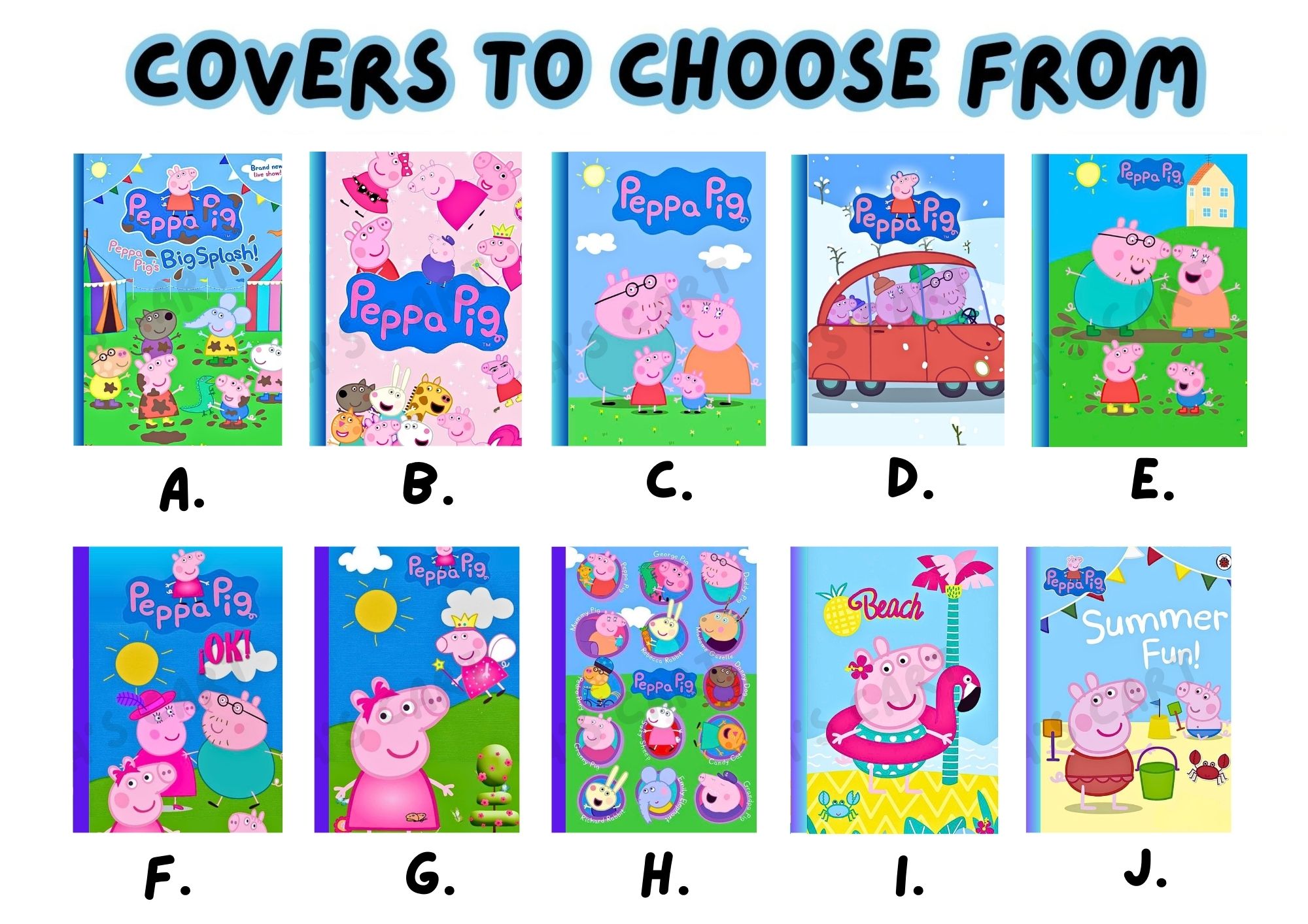 PEPPA PIG STYLE COLORING ACTIVITY BOOK FOR KIDS FUN CUTE EDUCATIONAL ...